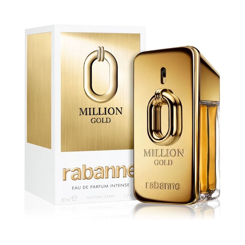 Paco Rabanne Million Gold Men's 50ml Eau de Parfum Spray - Home Cosmetics