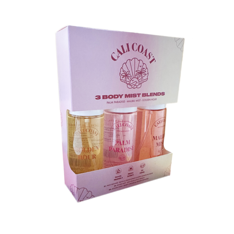 Cali Coast 100ml 3pc Giftset - Home Cosmetics