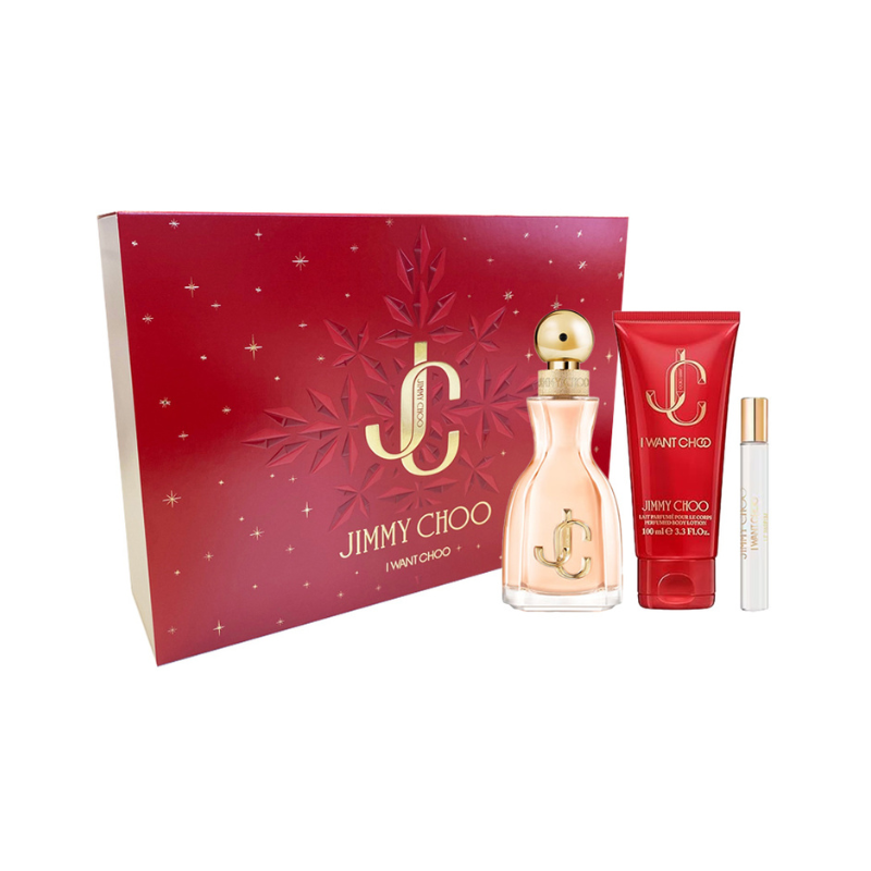 Jimmy Choo I Want Choo 100ml 3pc Giftset - Home Cosmetics